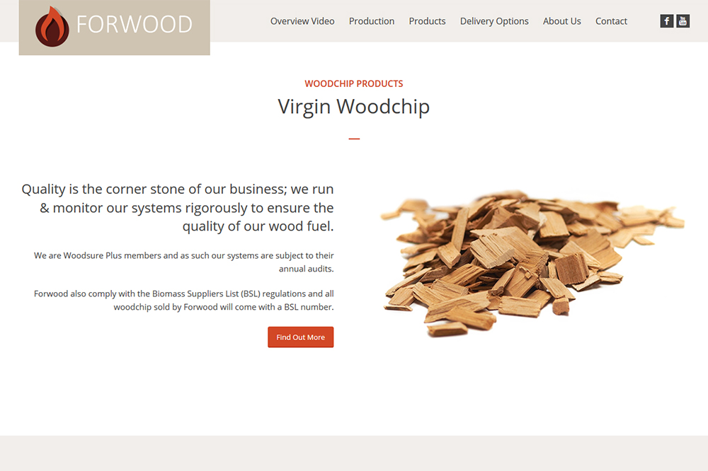 Forwood Group - BSL Compliant virgin P31s woodchip for biomass boilers.